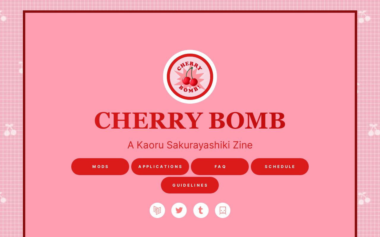 Cherry Bomb Sk8 Zine